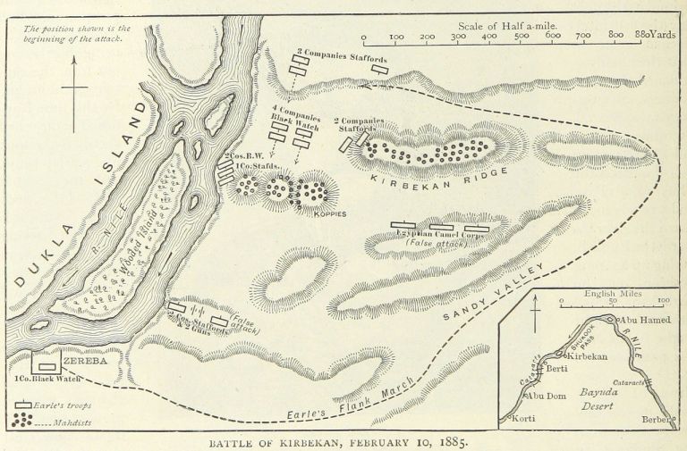 Mahdist War, Battle of Kirbekan 1885 – making a start – Roll a One ...
